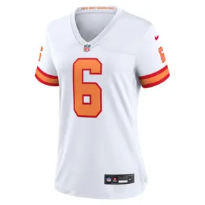 Nike Baker Mayfield Tampa Bay Buccaneers Nfl Game Jersey - White