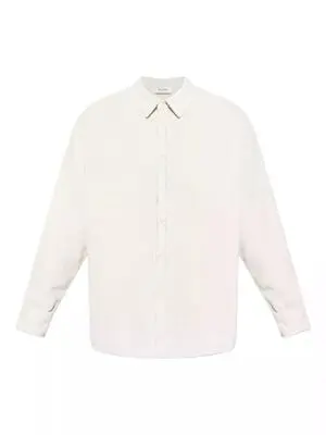 American Vintage Corduroy Long-sleeve Shirt - Neutrals
