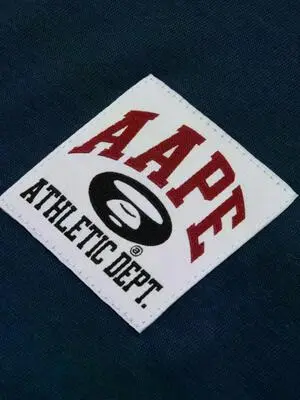 AAPE BY *A BATHING APE Logo Embroidered T-shirt