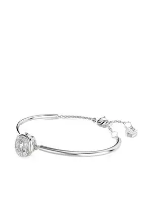 SWAROVSKI Dextera Crystal-embellished Bangle Bracelet - Silver