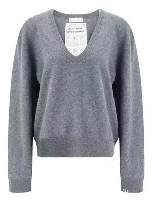 EXTREME CASHMERE X V-neck Cashmere Sweater