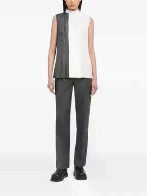 Ports 1961 Asymmetrical Paneled Blouse
