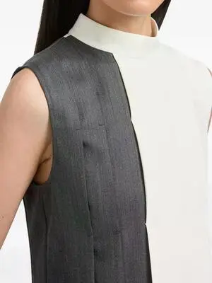 Ports 1961 Asymmetrical Paneled Blouse