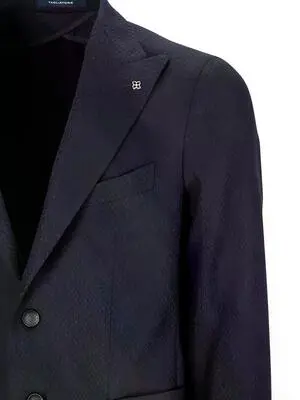 Tagliatore Single-breasted Herringbone Jacket
