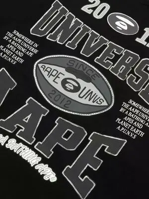 AAPE BY *A BATHING APE Long-sleeved Sweatshirt With Appliqu