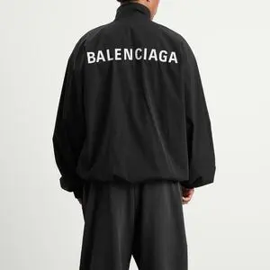 Balenciaga Stretch Poly Tracksuit Jacket