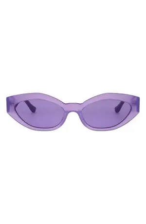 FLORENCE BY MILLS 54mm Cat-eye Sunglasses - Pearlised Purple
