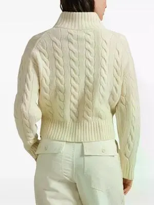 Polo Ralph Lauren Cable-knit Half-zip Sweater