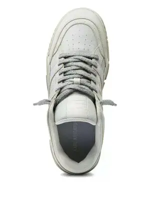 Axel Arigato Area Lo Perforated Leather Sneakers