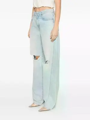 SLVRLAKE Twisted-seam Cotton Jeans
