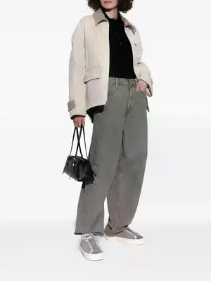 Inuikii Suede Sneakers With Shearling Trim