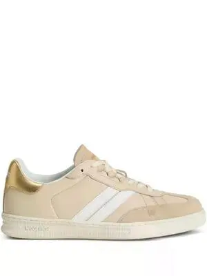 Woolrich Leather Stripe Sneakers - Neutrals