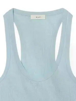 A.L.C. Racerback Ribbed Tank Top