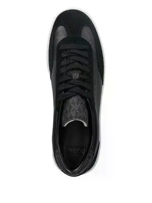 Michael Kors Wilton Leather-suede Sneakers