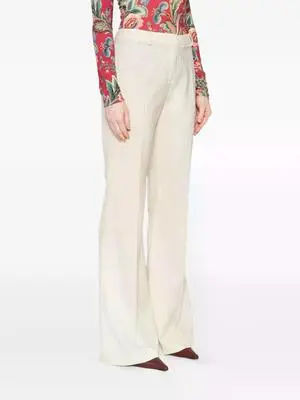 Etro Flared Wool Trousers