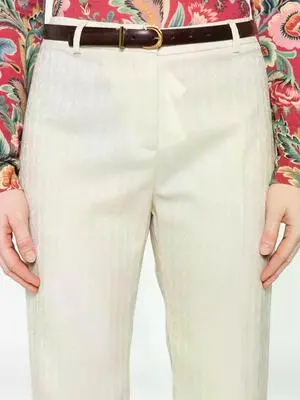 Etro Flared Wool Trousers