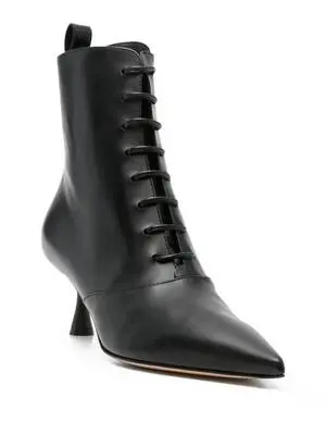 GIANVITO ROSSI 55mm Morganne Lace-up Boots