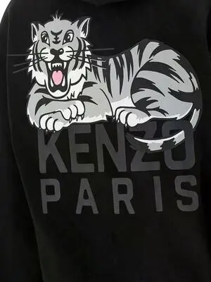 Kenzo Happy Tiger Zip-up Hoodie