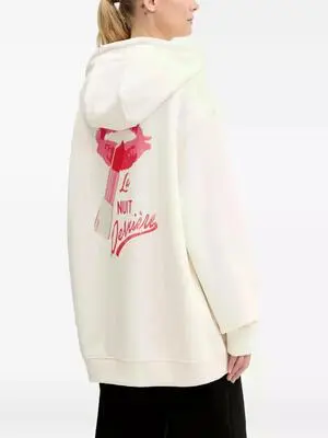 Hugo Lips Print Hoodie