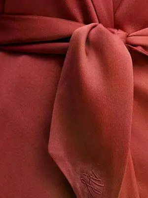 Karl Lagerfeld Sleeveless Belted Blouse