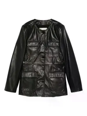 Nour Hammour Leather Jacket