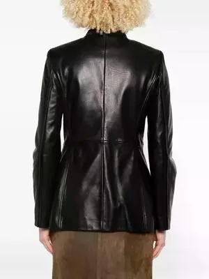 Nour Hammour Leather Jacket