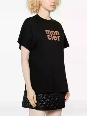 Moncler Logo-embroidered T-shirt