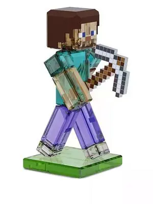 SWAROVSKI X Minecraft Steve Crystal Figure