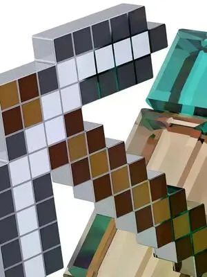 SWAROVSKI X Minecraft Steve Crystal Figure