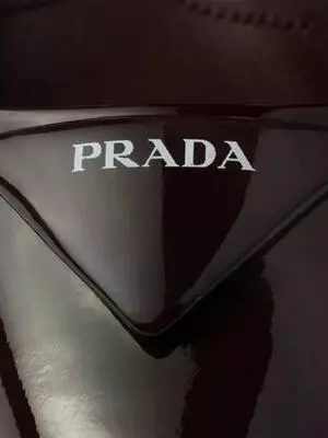 Prada 75mm Pointed Toe Slingback Pumps