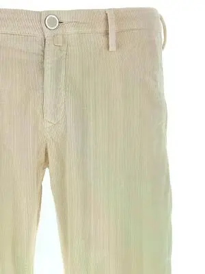 Jacob Cohen Corduroy Trousers - Neutrals