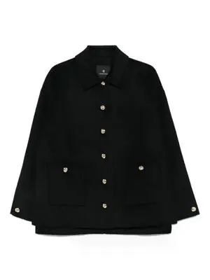 ANINE BING Button-fastening Patch-pocket Jacket