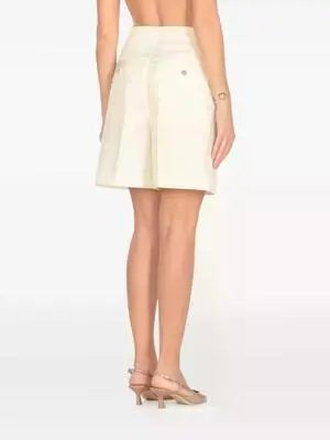 Etro Button-fastening High-waist Shorts