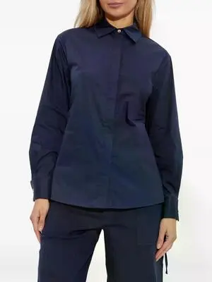 Cult Gaia Open-back Shirt - Blue