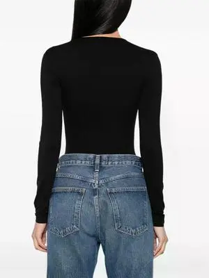 AGOLDE Aura Bodysuit - Black