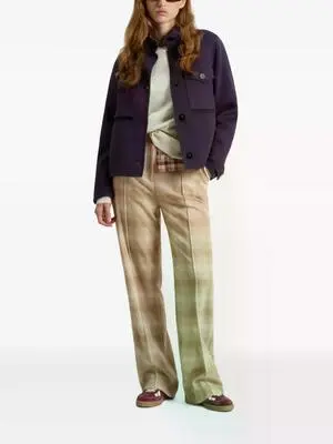 Woolrich Double Flap-pocket Jacket - Purple