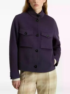 Woolrich Double Flap-pocket Jacket - Purple
