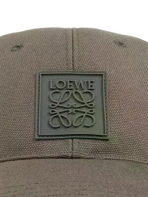 Loewe Logo-patch Baseball Cap - Green