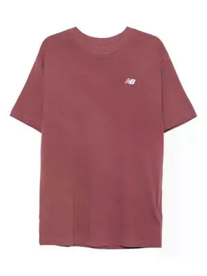NEW BALANCE Embroidered-logo Cotton T-shirt
