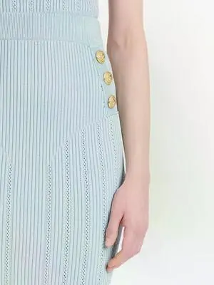 Balmain Knitted Pencil Skirt