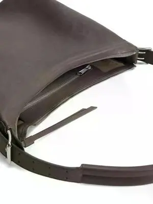 LEMAIRE Belted Hobo Leather Shoulder Bag