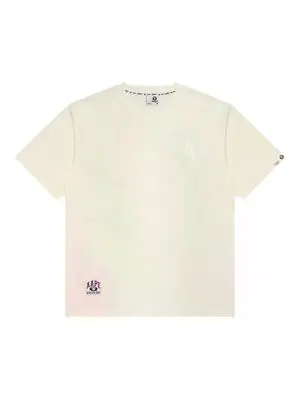 AAPE BY *A BATHING APE Appliqué-embellished T-shirt - Neutrals