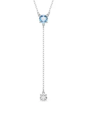 SWAROVSKI Stilla Attract Y Crystal-embellished Lariat Necklace