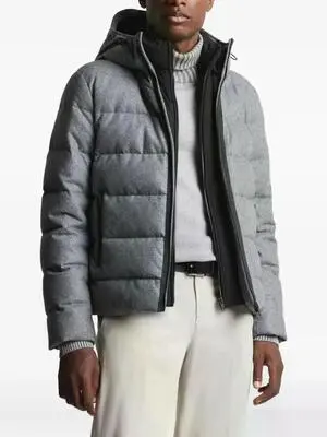 FAY Double-front Hooded Padded Jacket
