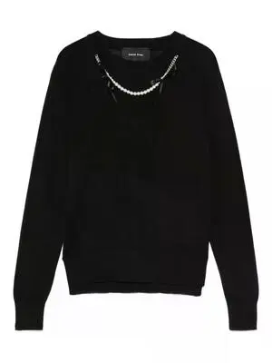 Simone Rocha Pearl-embellished Sweater