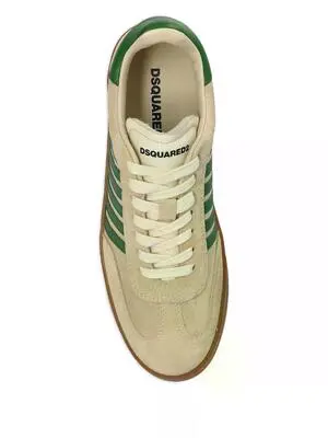 Dsquared2 Boxer Striped Suede Sneakers