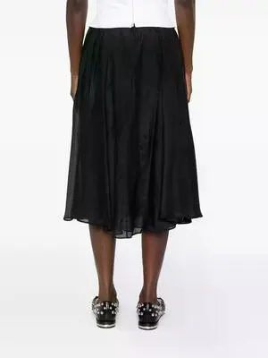 Rochas A-line Midi Skirt