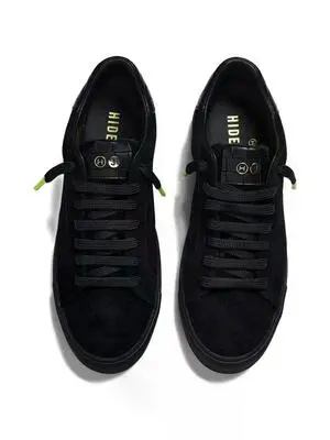 HIDE&JACK Oil Suede Sneakers - Black