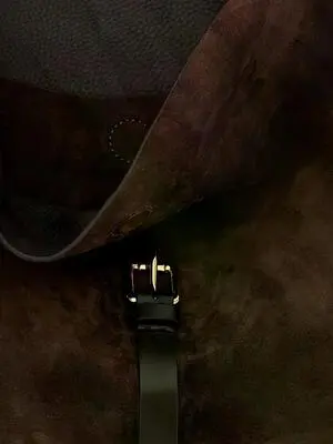 Etro Large Buckle Shoulder Bag