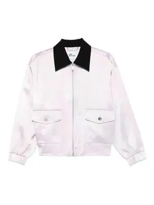 SELF-PORTRAIT Contrast-collar Jacket
